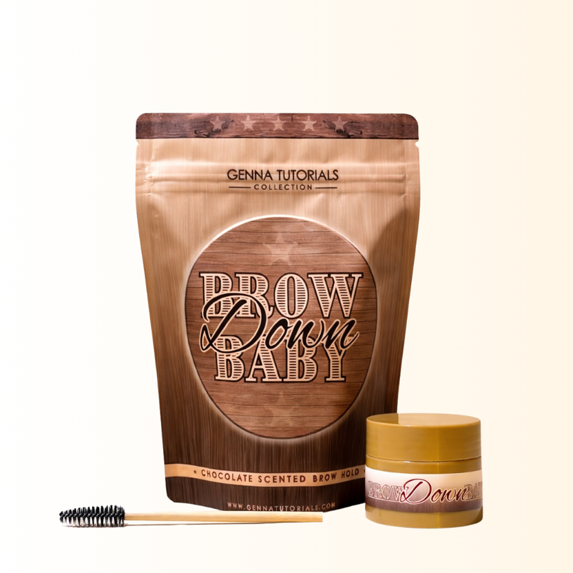 Brow Down, Baby - Chocolate Eyebrow Hold – Genna Tutorials Collection LTD